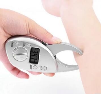 Electronic Digital Body Fat Caliper Promotional Tool Kits With Silk Screen Printing