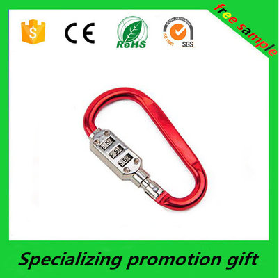 Mini Outdoor Essential Products , D Shape Camping Climbing Carabiner