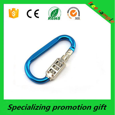 Mini Outdoor Essential Products , D Shape Camping Climbing Carabiner
