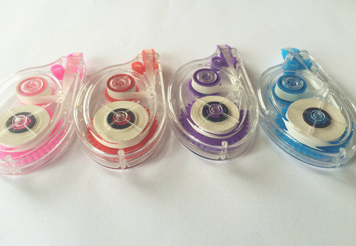 teenager Promotional Stationery , colorful 5mmX6m correction tape