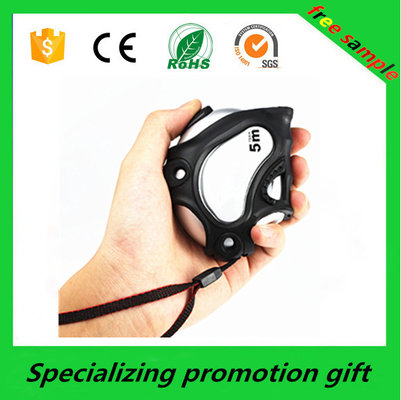 3M / 5M / 7.5M Grey ABS case Retractable Tape Measure with rubber coated
