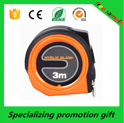 Orange Retractable Tape Measure hand tools with rubber coated
