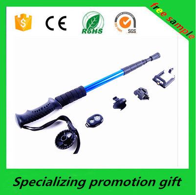 TPR Handle Alpenstock Outdoor Essential Products With Selfie Stick