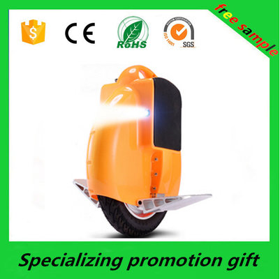 Red / Orange Auto Self Balancing One Wheel Electric Scooter CE / ROHS