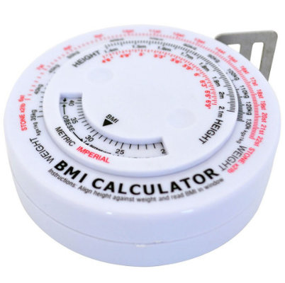 Healthy medical bmi small tape measures retractable PVC blade