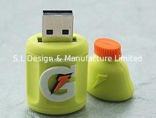 China juice bottle usb flash memory China supplier supplier
