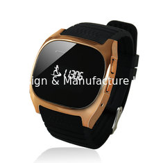 China bluetooth watch to receive calling,listen music,record your steps,take camera supplier