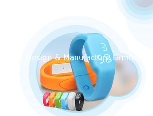 China Multi-function 3D USB Pedometer Smart Wristband Bracelet With Large LCD Display Pedometer supplier