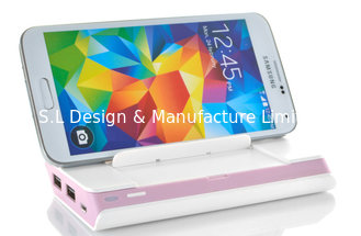 China 2015 new hot make-up mirror phone-stand power bank supplier