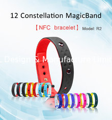 China waterproof 12 constellation magic band NFC E-card notebook OTG healthy fitness bracelet supplier