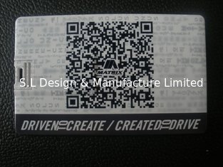 China 2016 Super Thin Credit Card Shape USB flash drive 1GB-64GB with free logo supplier