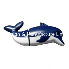 China Wholsale vivid dolphin shape cartoon usb memory stick pen drive full capacity 4gb/8gb/16gb/32gb/64gb usb flash drive supplier