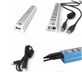China Powerful 10-Port USB Hub supplier