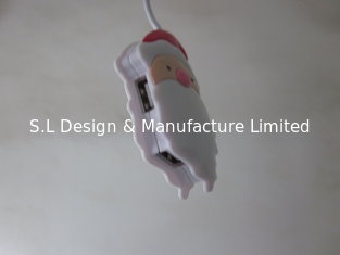 China santa claus shaped USB Hub supplier