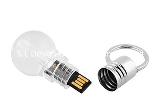 China bulb shaped usb flash drive supplier