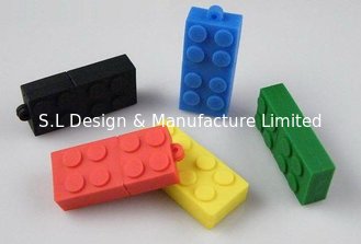 China toy block usb flash stick supplier