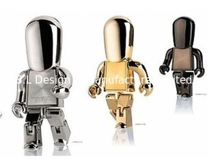 China robot usb flash stick supplier