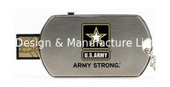 China dog tag usb flash stick supplier