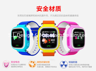 China 2016 1.22 inch touch screen kids gps smart watch with real time monitoring function supplier