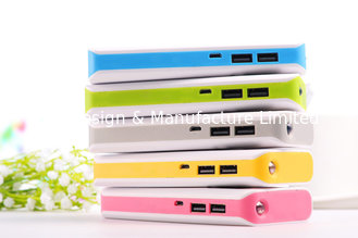 China 2016 Promotional gift universal portable power bank , Mobile Power Bank support custom External Battery 20000mah power supplier