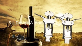 China the newest novel metal bottle opener usb flash memory supplier