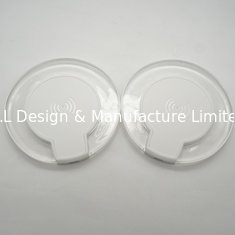 China Transparent Light wireless charger for iphone and samsung portable wireless charger supplier