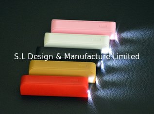 China univeral portable  power banks with LED torch supplier