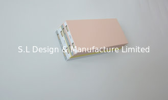 China univeral portable elegant plastic ABS power banks with led light supplier