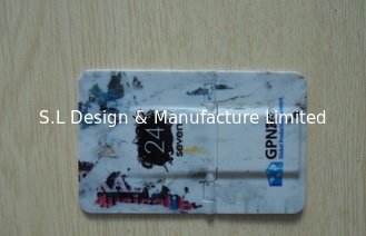 China Full color logo printing credit card usb business card usb flash drive usb memory stick supplier