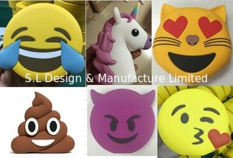China Customized PVC UNICORN shaped 2600mah power bank mobile phone charger factory wholesale supplier