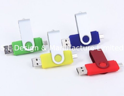 swivel OTG Android cellphone usb flash drive supplier