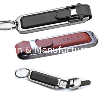 leather usb flash memory China supplier supplier
