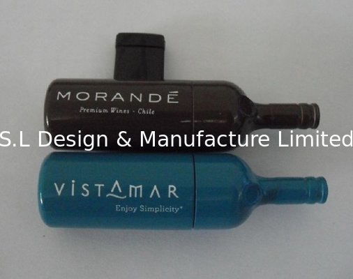 wine bottle usb stick China supplier supplier