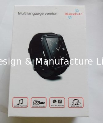 touch screen bluetooth smart watch for android system smartphone for Samsung smart phone supplier