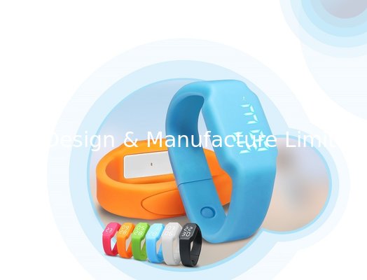 Multi-function 3D USB Pedometer Smart Wristband Bracelet With Large LCD Display Pedometer supplier