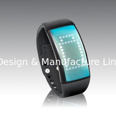 Multi-function 3D USB Pedometer Smart Wristband Bracelet With Large LCD Display Pedometer supplier