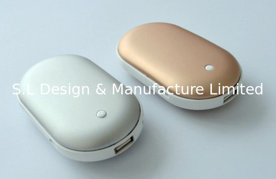 Rechargeable heater pocket power bank 3500mAh macaron style hand warm wholesale supplier