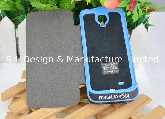 solar mobile phone Battery charger case for mobile phone 3200mah for S4 supplier