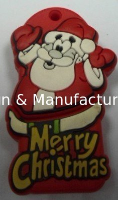 Promotion gift Christmas PVC usb flash, cheap gift PVC usb flash memory supplier