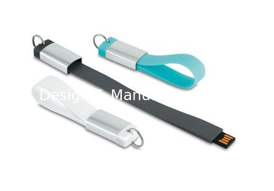 Promotional free logo bracelet usb flash disk with factory price supplier