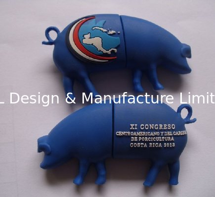 pig shape USB flash drive special Small removable disk supplier