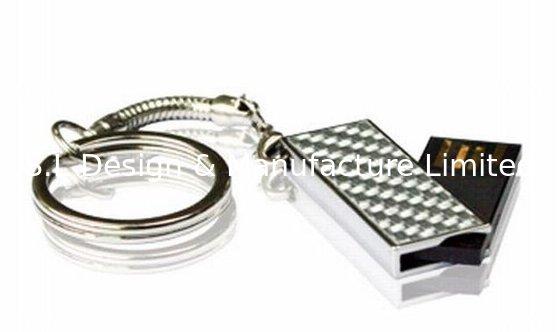 Artwork Customized USB 2.0 Mini Metal USB Pendrives 64GB 128GB USB Flash Disk supplier