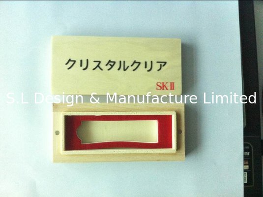 Top Selling Wood Bamboo USB Flash Memory Stick with Metal Box and Free Engraved Logo 8GB supplier