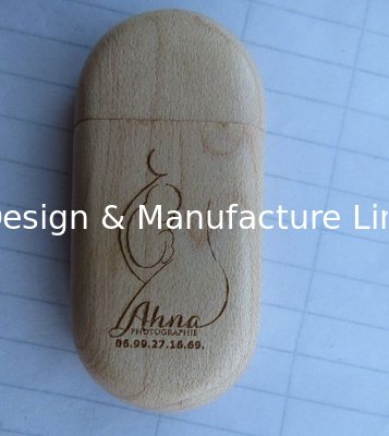 Top Selling Wood Bamboo USB Flash Memory Stick with Metal Box and Free Engraved Logo 8GB supplier