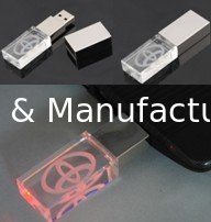 Metal Crystal model USB 2.0 Memory Stick Flash Drive 4GB 8GB 16GB 32GB supplier