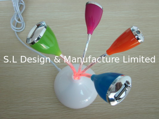 flower vase shaped USB Hub supplier