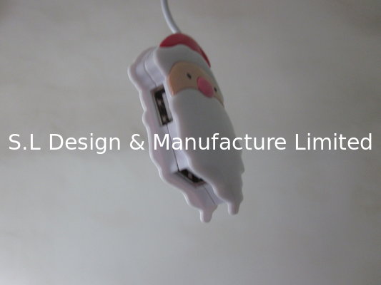 santa claus shaped USB Hub supplier