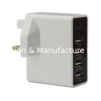 usb power adapter with four usb power ports supplier