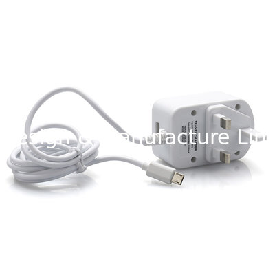 travel charger usb power adapter with one usb power ports with cable supplier