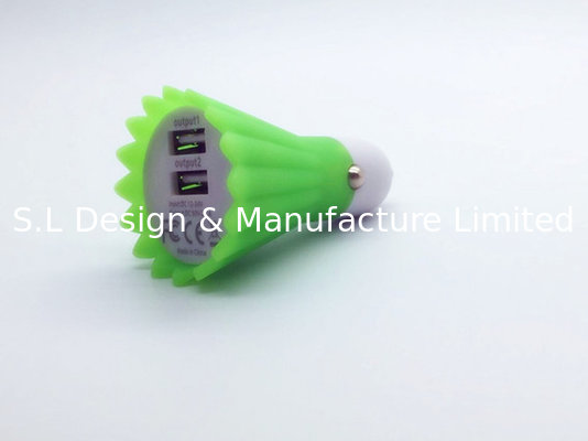 badminton shaped USB car charger supplier